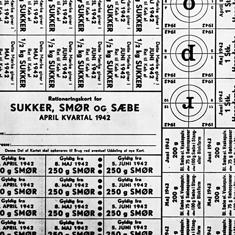 Mad og drikke i besættelsestiden Mad og drikke i besættelsestiden